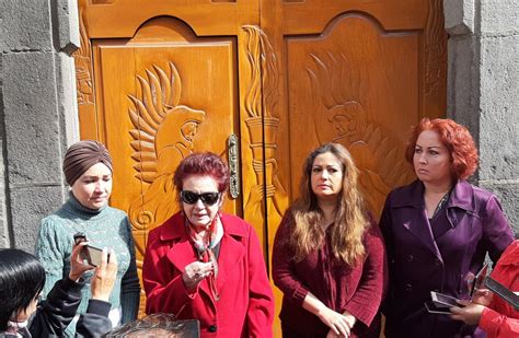 Se Manifiesta Violeta Lagunes Frente A Antorcha Campesina Desde Puebla