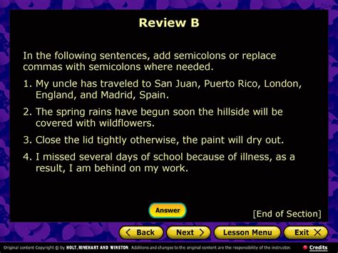 Using Semicolons Why Are Semicolons Important Ppt Download