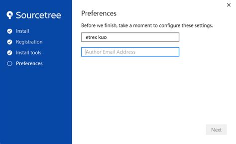 在 Windows 安裝 Sourcetree GitBook
