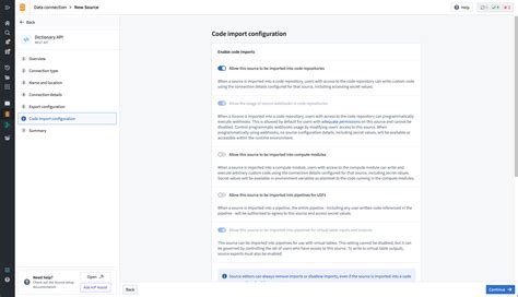 Data Connection • External Connections From Code • External Transforms • Palantir