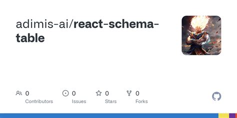 Github Adimis Aireact Schema Table