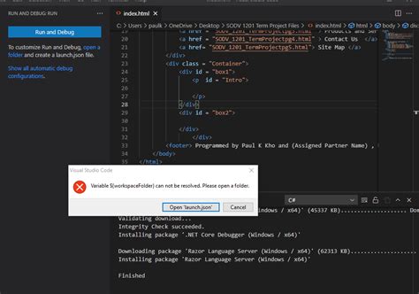 Run Failure Issue Microsoft Vscode GitHub