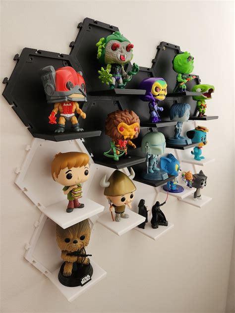 Interlocking Hexagonal Funko Pop Display Shelves D Printable File Etsy
