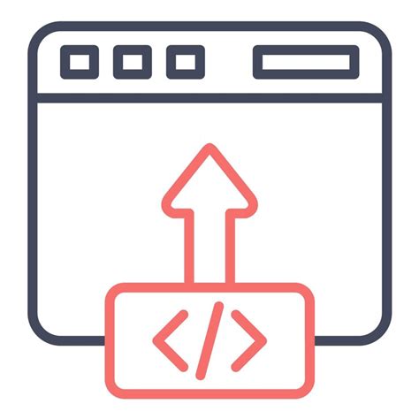 Premium Vector Code Deployment Vector Illustration Style