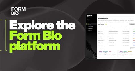 Bioinformatics Platform Form Bio Bioinformatics Platform Form Bio