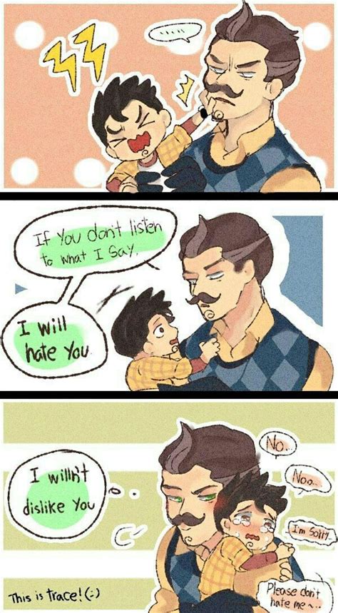 Hello Neighbor...s | Hayran sanatı, Komik, Sanat