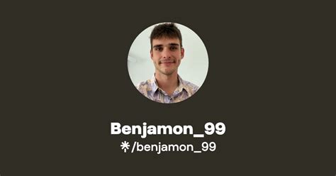 Benjamon99 Instagram Linktree