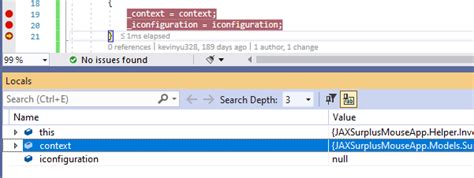 C Systemnullreferenceexception On Accessing The Base Url From The