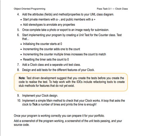 solved i need help in building a clock nunit test along with