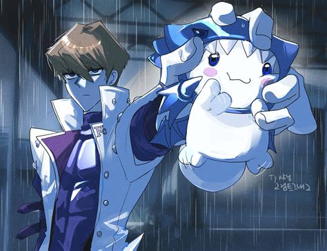 Blue Eyes White Dragon Cinnamoroll Kaiba Seto Fuwa Fuwa Cinnamoroll Sanrio Yu Gi Oh Yu Gi