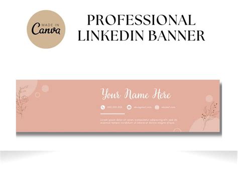 Linkedin Banner Canva Linkedin Branding Linkedin Banner Template Editable Linkedin Background