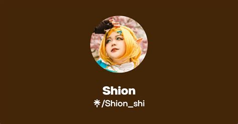 Shion Twitter Instagram Tiktok Linktree