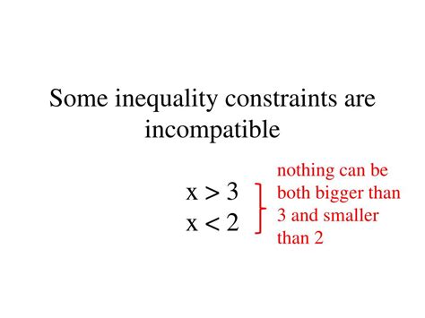 Ppt Lecture 12 Equality And Inequality Constraints Powerpoint