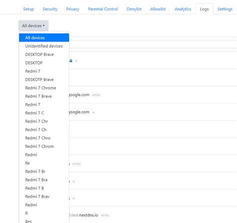 device list needs a cleanup feature discussions nextdns help center
