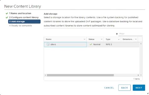 how to use a vmware content library