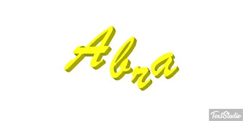 Abra Name Animated  Logo Designs