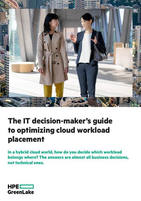 The It Decision Makers Guide To Optimizing Cloud Workload Placement