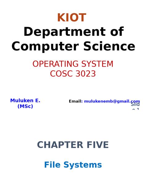chapter 5 file system pdf
