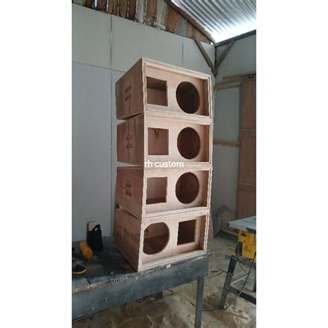 jual potongan box speaker line array standar 6 10 inch twiter