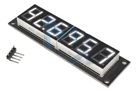 Tm1637 Módulo De 6 Displays De 7 Seg Branco 056 P Arduino Mercadolivre