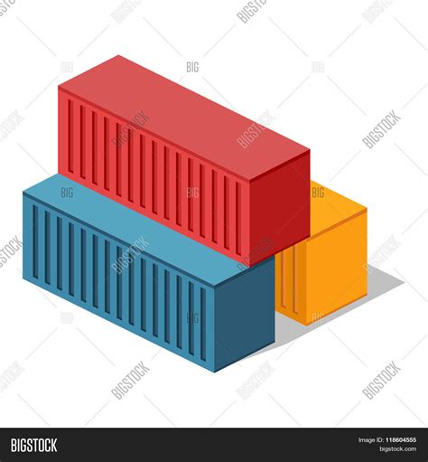 Isometric 3d Vector And Photo Free Trial Bigstock