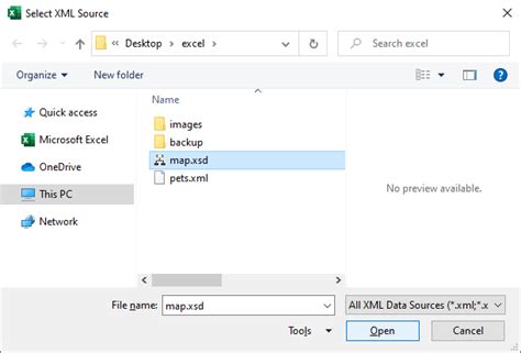 Export XML Data In Excel
