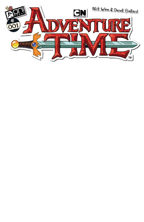 Adventure Time 1 Cover E Blank Sketch Variant 2025 Comichub