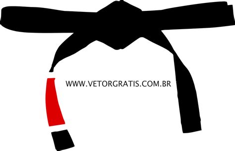 Faixa Jiu Jitsu Vetor Clipart Large Size Png Image Pikpng