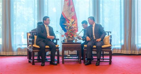 ខ្លឹមសារនៃជំនួបរវាង សម្តេចមហាបវរធិបតី ហ៊ុន ម៉ាណែត នាយករដ្ឋមន្ត្រី នៃព្រះរាជាណាចក្រកម្ពុជា និង