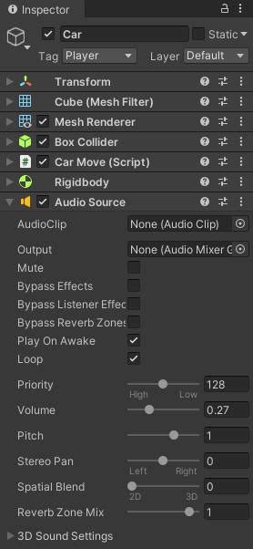 unity and audio files