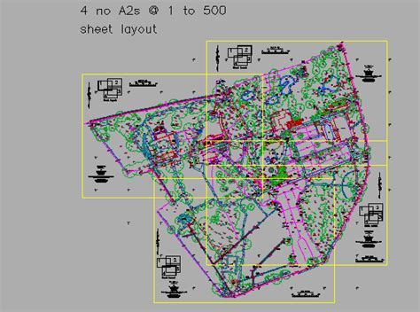 Huge Map On Multiple Paper Sheets AutoCAD Drawing Management Output AutoCAD Forums
