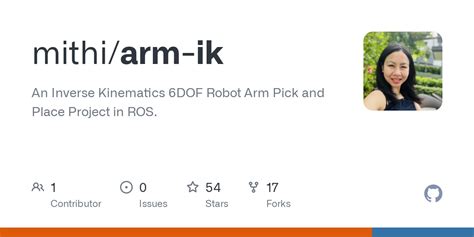 Github Mithi Arm Ik An Inverse Kinematics Dof Robot Arm Pick And Place Project In Ros