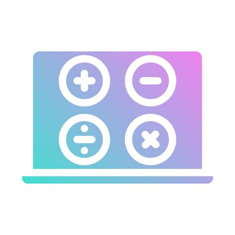 Math Generic Gradient Outline Icon