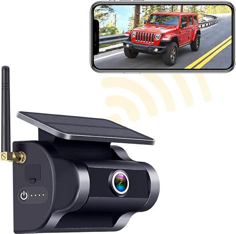 Amazon Com Wireless Backup Camera Solar Magnetic WiFi Cordless Scratch Free Hitch Trailer