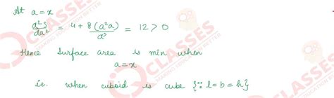 Q27 Show That The Surface Area Of A Closed Cuboid With Square Base And