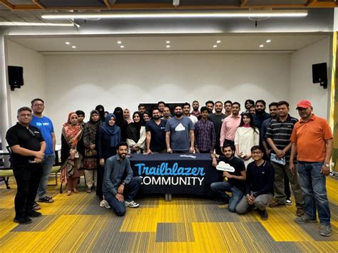 Trailblazer Salesforce Trailblazercommunity Techevents Pakistan Networking Innovation