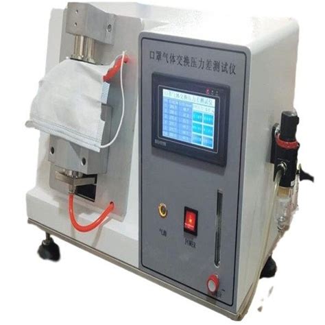 L Min Pa Lab Testing Equipment Mask Gas Exchange Pressure Difference Tester