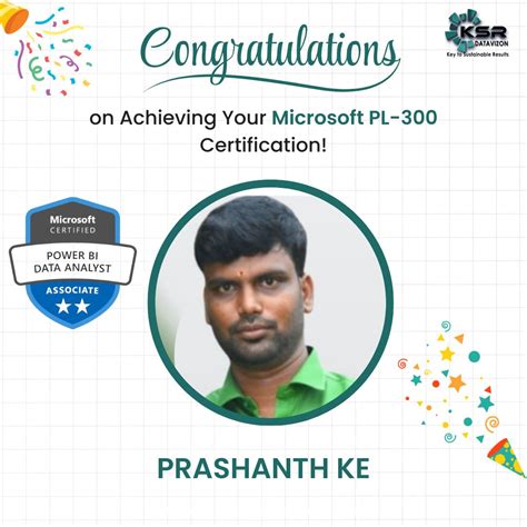 Ksrdatavizon Microsoftpl300 Powerbidataanalystassociate