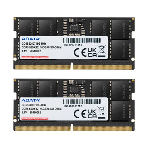 Gold Ddr5 5200 So Dimm Memory Module Adata United States