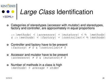 Ppt The Emergent Laws Of Method And Class Stereotypes In Object Oriented Software Powerpoint