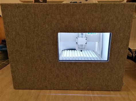 Cnc Enclosure Soundproof And Dustproof 10 Steps With Pictures Instructables