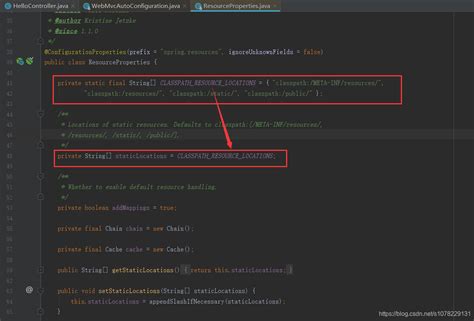 Springboot源码分析——静态资源访问路径maven项目 静态资源路径 Csdn博客