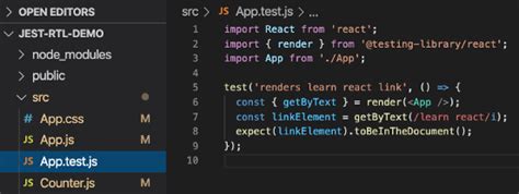 How To Test With Jest Testing React Components Using Jest And By