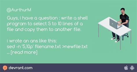 Shell Guys I Have A Question Write A Shell Program To Select 5 To