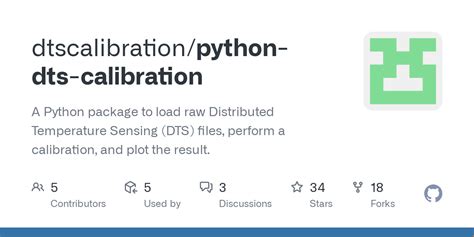 Dtscalibration Python Dts Calibration · Discussions · Github