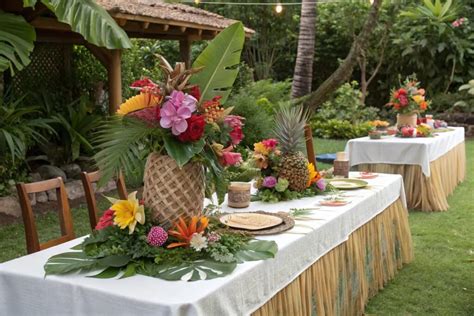 18 Creative Luau Centerpiece Ideas To Try