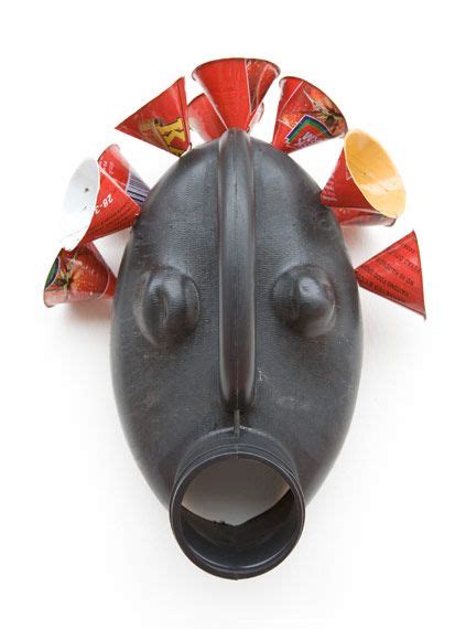 Djiogoma By Romuald Hazoumè Masque Recyclage Afrique