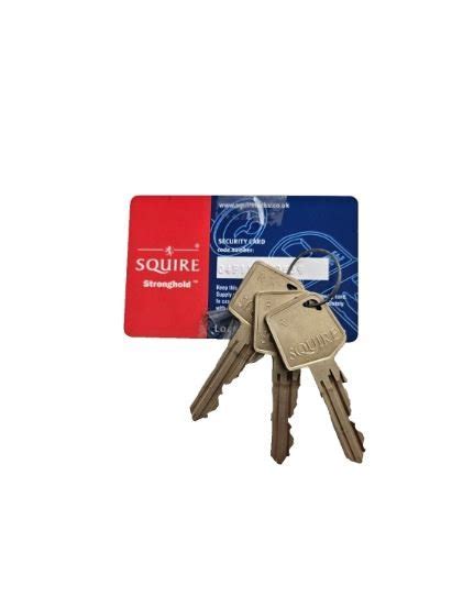 Squire Stronghold Restricted R Keys And Security Card Bumpkeys4u