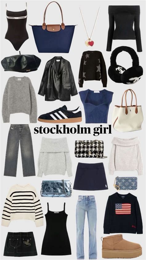 Aesthetic Stockholm Girl Style In 2024 Cute Everyday Outfits