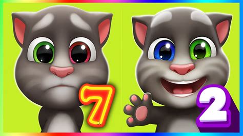 My Talking Tom 7 Vs My Talking Tom 2 Android Gameplay New Update 22